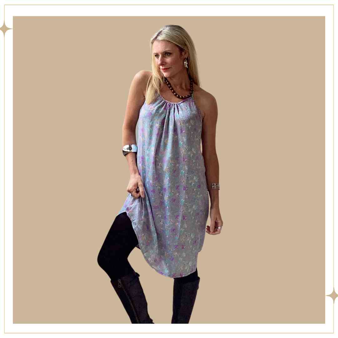 COURTNEY Dress - Silk - One off - S/M – caravan&co nz